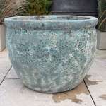Atlantis Burnt Green Ace Pot | World of Pots
