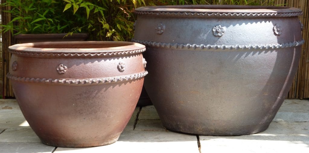 Rustic Apricot Pot Medium | World of Pots