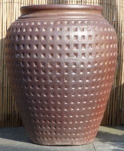 Rustic Dimpled Water Jar | World of Pots