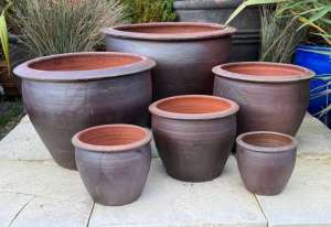 Salt Glazed Malay Pot Large | World of Pots