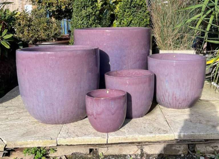 Large Glazed Ceramic Plant Pots for the Garden | World of Pots