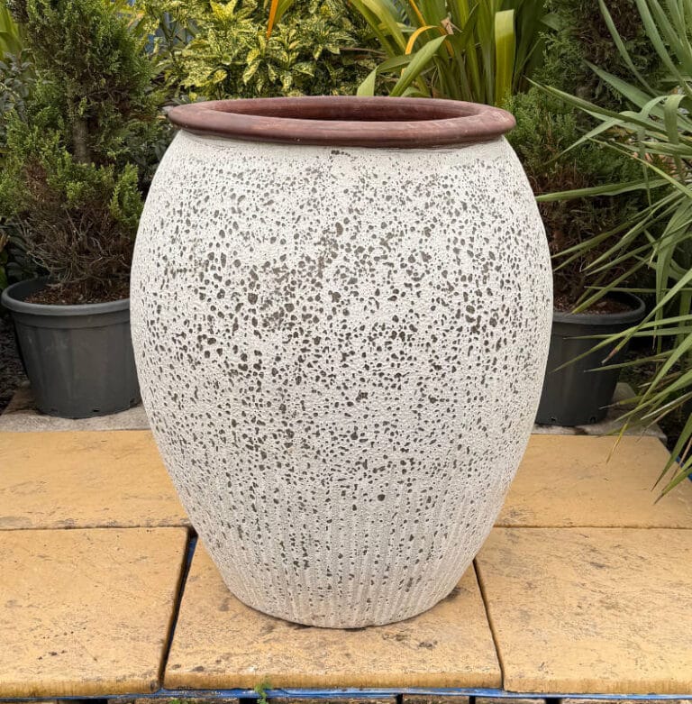 Rustic Big Plain Vase | World of Pots