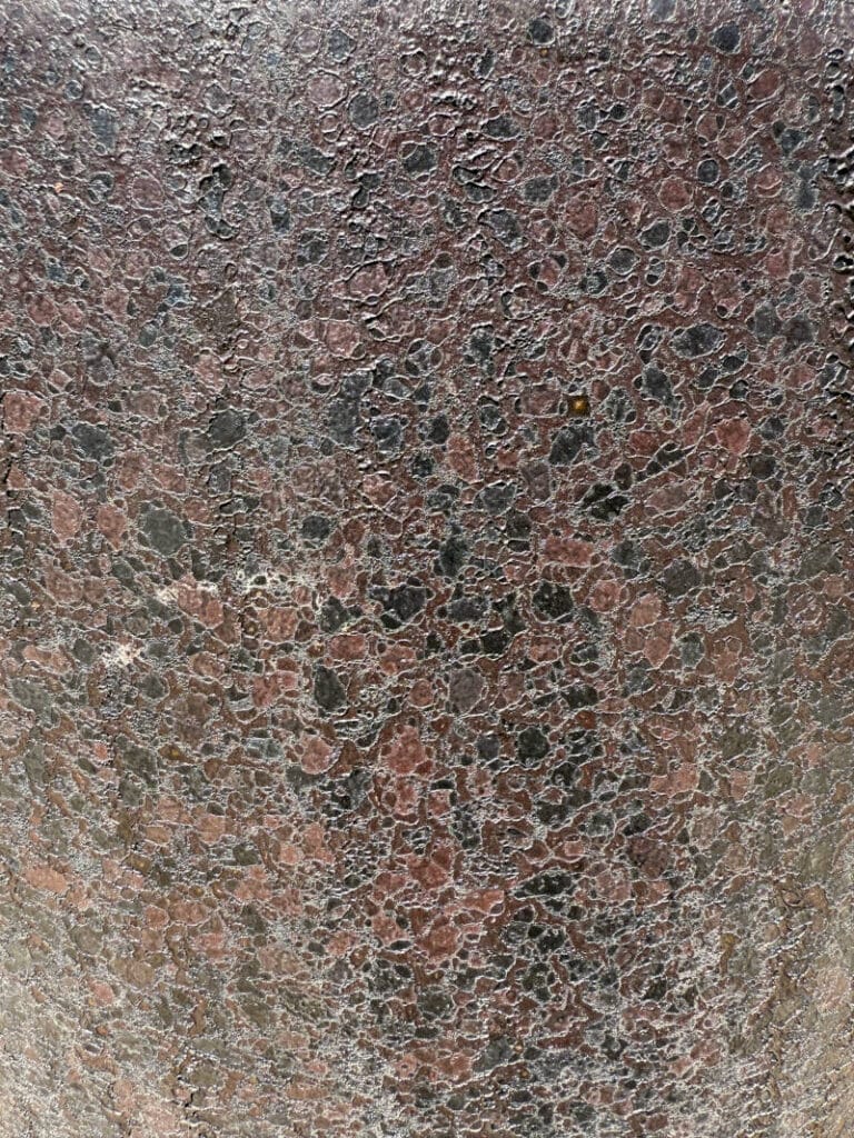 Atlantis Iron Red Low Bowl | World of Pots