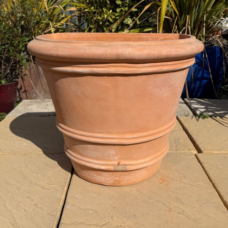 Tuscan Half Pot Plain | World of Pots
