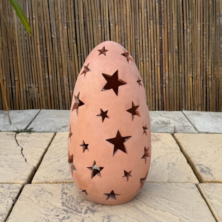 Tuscan Tall Star Egg | World of Pots